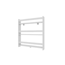 M&ouml;bel Kraft Wandregal wei&szlig; Ma&szlig;e (cm): B: 70 H: 80 &raquo; M&ouml;bel Kraft