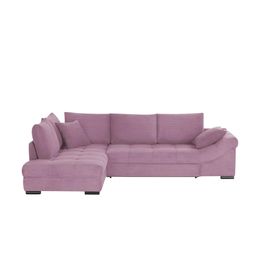 bobb Ecksofa Allegro lila/violett Ma&szlig;e (cm): B: 303 H: 92 T: 202.0 Sofas > Sofas nach Material > Stoffsofas &raquo; Sofa DE