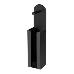Wenko Toilettenpapierhalter 'Agira' Stahl schwarz