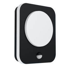Eglo LED-Au&szlig;enwandleuchte 'Madriz' mit Bewegungssensor 3,6 W 740 lm warmwei&szlig; IP 44 5 x 23 x 19 cm