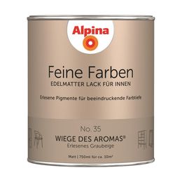 Alpina Feine Farben 'Wiege des Aromas' graubeige matt 750 ml