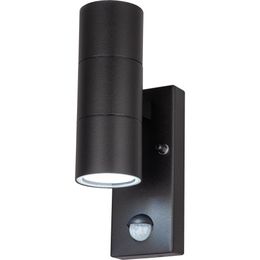 toom LED-Au&szlig;enwandleuchte 'Delhi' mit Bewegungssensor 450 lm RGB - tunable white IP 44 &Oslash; 6 x 22 cm