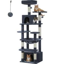 Pawz Road Kratzbaum Gro&szlig; 164cm dunkelgrau