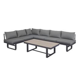 Loungem&ouml;belset 'Amelie' f&uuml;r 6 Personen Aluminium