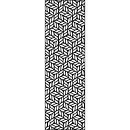 GroJa Einzelprofil Designelement 'Leafs XL' Aluminium anthrazit 60 x 180 cm