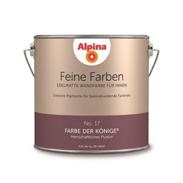 Alpina Feine Farben 'Farbe der K&ouml;nige' purpurrot matt 2,5 l