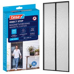 Tesa T&uuml;rfliegengitter 'Magnet Vorhang' anthrazit 90 x 210 cm