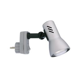 Briloner Steckerlampe 'Fiche' E14 25 W 10,5 x 10,5 x 15 cm