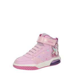 Geox Sneaker 'INEK' M&auml;dchen Gr&ouml;&szlig;e 30 aqua / pink / rosa / wei&szlig;