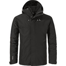Sch&ouml;ffel Sch&ouml;ffel Okere 3-in-1 Herren Wanderjacke schwarz 58 - Herrenjacken