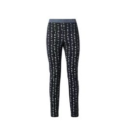 Marc Cain Leggings Damen Gr&ouml;&szlig;e XL navy / anthrazit / dunkelgrau / wei&szlig;