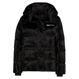 KARL LAGERFELD JEANS Winterjacke Damen Gr&ouml;&szlig;e S schwarz