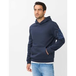 Brax Herren Hoodie Style SULLIVAN night blue, dunkelblau, Gr. XS