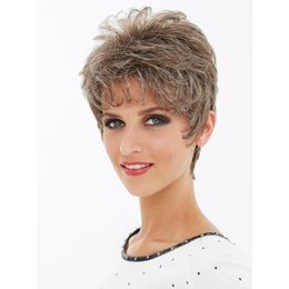 WITT Damen Per&uuml;cke Diana, grau-blond, Gr&ouml;&szlig;e 0