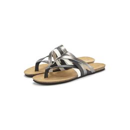Lascana Zehentrenner 'Sommerschuh, offener Schuh, Pantolette, Sandale,' mehrfarbig Gr. 38 f&uuml;r Damen