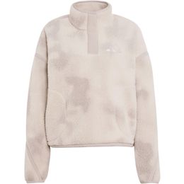 Adidas TERREX MULTI ESSENTIALS Fleeceshirt Damen - Gr&ouml;&szlig;e M - beige