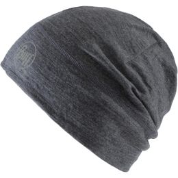 Buff MERINO LIGHTWEIGHT Beanie - Gr&ouml;&szlig;e Einheitsgr&ouml;&szlig;e - grau