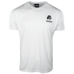 GUGGEN Mountain Herren Fitness Funktionsshirt T-Shirt Sport Outdoor Weiss