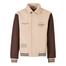 Another Cotton Lab Jacke Herren Gr&ouml;&szlig;e XL beige / braun / gr&uuml;n Sommerjacke