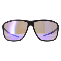 Police SPLL15 Solstice 4 U28Z matte schwarze braune Spiegel violette Sonnenbrille