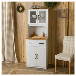 HTI-Living K&uuml;chenbuffet Landhausstil Wei&szlig;