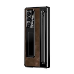 Wigento Handyh&uuml;lle Klapph&uuml;lle + H9 Hart Display Glas Samsung Galaxy Z Fold8 / Ultra 5G