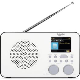 Technisat VIOLA 2 C IR tragbares DAB+ Internetradio mit Akku wei&szlig;/schwarz