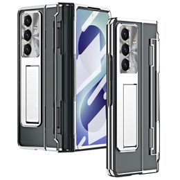 Wigento Handyh&uuml;lle Klapph&uuml;lle + H9 Display Glas Samsung Galaxy Z Fold8 Ultra 5G Klar