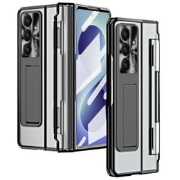 Wigento Handyh&uuml;lle Klapph&uuml;lle + H9 Display Glas Samsung Galaxy Z Fold8 Ultra 5G Klar