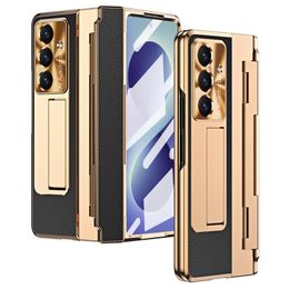 Wigento Handyh&uuml;lle Klapph&uuml;lle + Display Folie Samsung Galaxy Z Fold8 Ultra 5G Schwarz
