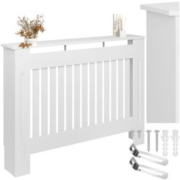 TecTake&reg; Heizk&ouml;rperabdeckung, verschiedene Gr&ouml;&szlig;en, robuste MDF-Platte, optimale Luftzirkulation