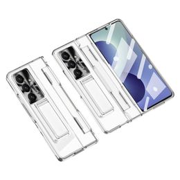 Wigento Handyh&uuml;lle Klapph&uuml;lle + H9 Display Glas Samsung Galaxy Z Fold8 Ultra 5G Klar