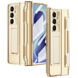Wigento Handyh&uuml;lle Klapph&uuml;lle + H9 Display Glas Samsung Galaxy Z Fold8 Ultra 5G Klar