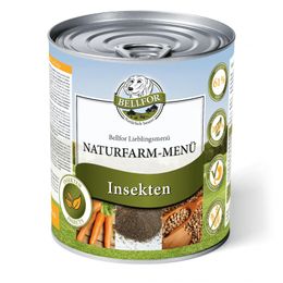Hypoallergenes Nassfutter mit Insekten - Naturfarm-Men&uuml; von Bellfor Hundefutter - 800 g
