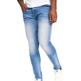 CrossHatch - "Barbeck" Jeans f&uuml;r Herren (Helle Waschung)