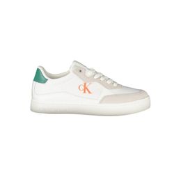 Calvin Klein Bianco Polyurethan Herren Sneaker