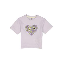 KIDS Only Shirt "Blossom" in Lila - 13% | Gr&ouml;&szlig;e 116 | Kinder-oberteile
