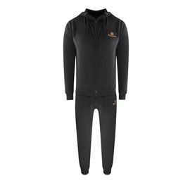 Aquascutum - Trainingsanzug f&uuml;r Herren, Mit Rei&szlig;verschluss (Schwarz)