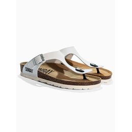 Sunbay Zehentrenner "Camelia" in Wei&szlig; - 61% | Gr&ouml;&szlig;e 38 | Damen-sandalen