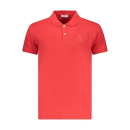 Iceberg Rotes Poloshirt Mit Eisberg-dreieck-logo