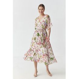 TATUUM Kleid in Ros&eacute;/ Gr&uuml;n - 67% | Gr&ouml;&szlig;e 36 | Damen-kleider