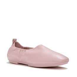 fitflop X Pantone Delicato Ballerina-Leder Schuhe f&uuml;r Frauen in Rose