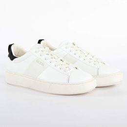 Guess Vice Herren-Sneaker in Wei&szlig;/Schwarz