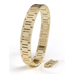 Serasar Armband 'Power' Herren Gr&ouml;&szlig;e 20 cm gold