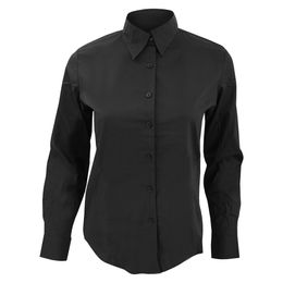 SOLS Damen/Damen Eden Langarm Arbeitshemd (Schwarz)