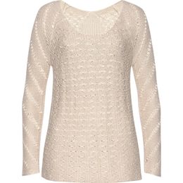 Lascana Ajourpullover