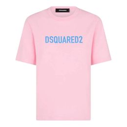 Dsquared2 Eco Dyed Easy Pink T-shirt