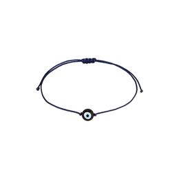 Kuzzoi Armband 'Evil Eye' Herren Gr&ouml;&szlig;e 21 himmelblau / schwarz / wei&szlig;