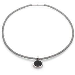Menard M&eacute;nard Halskette Kristallachat, Silber