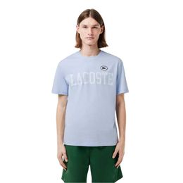 Lacoste - T-Shirt f&uuml;r Herren, Baumwolle (Blau)